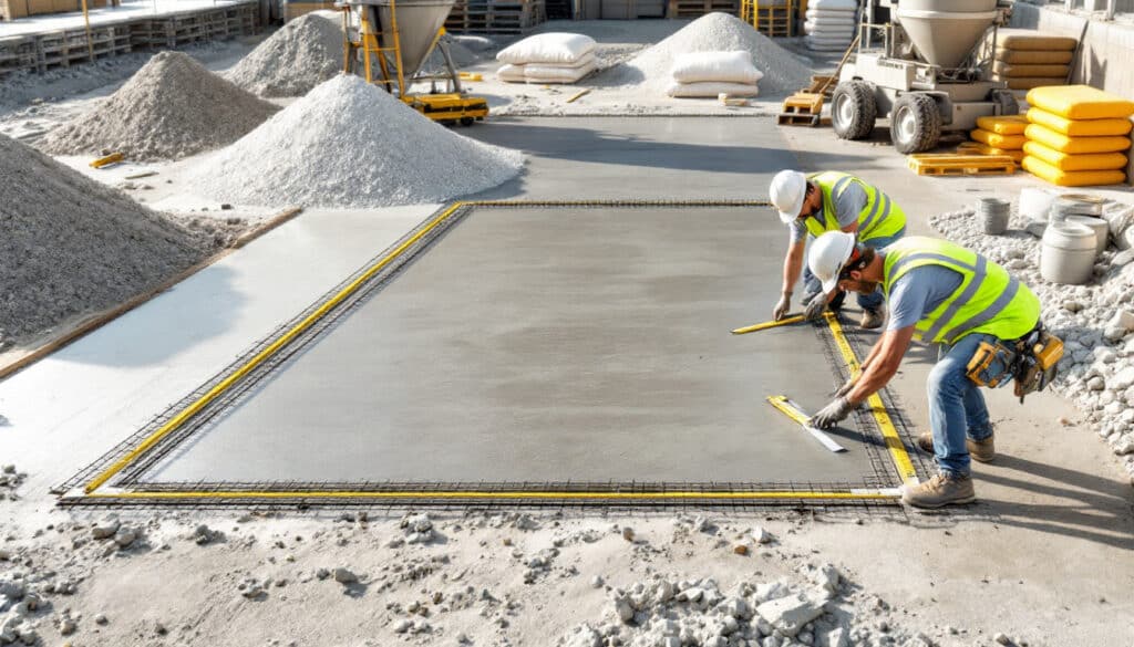 DTU 13.2 : Les clés pour réussir un dallage béton conforme